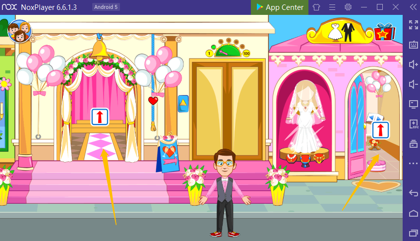 Play My Town Wedding Bride Game For Girls On Pc With Noxplayer